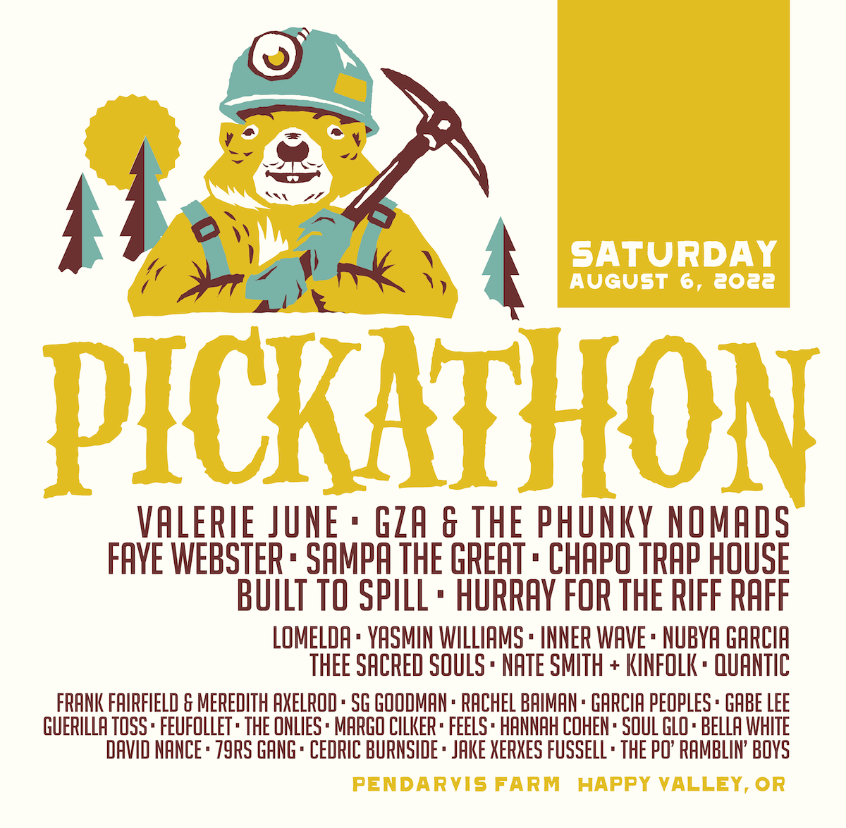 Pickathon Daily Lineups Are HERE! - Pickathon
