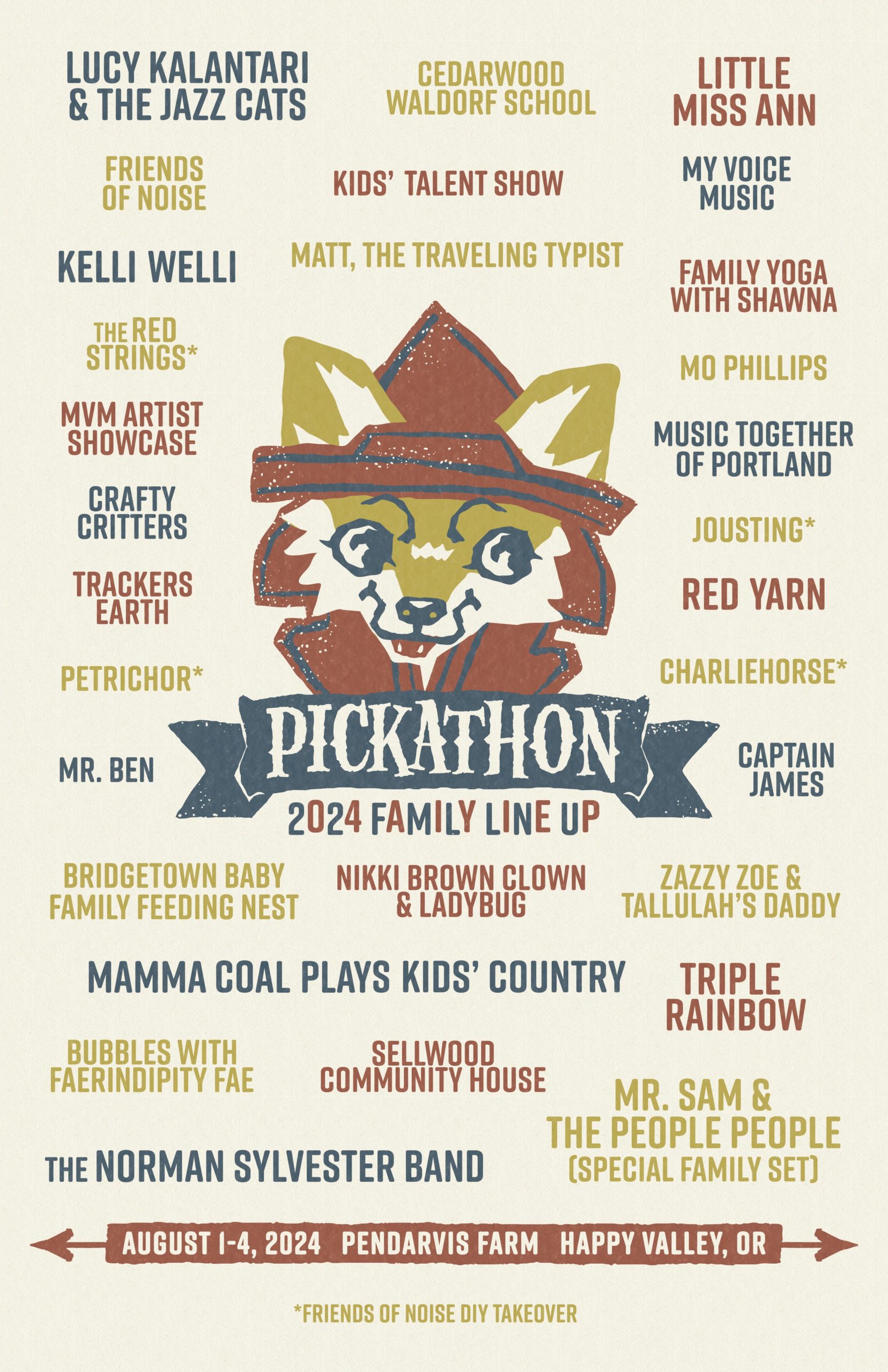 Discover the Magic: Pickathon 2024 Family Lineup - Pickathon