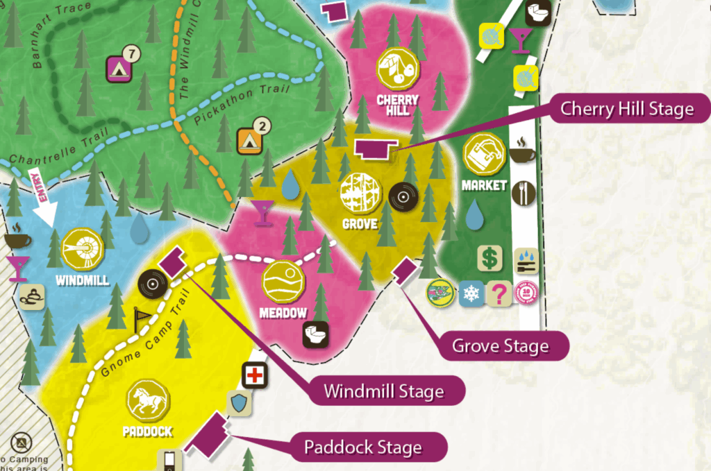 Getting Around Pickathon: Neighborhood Map - Pickathon