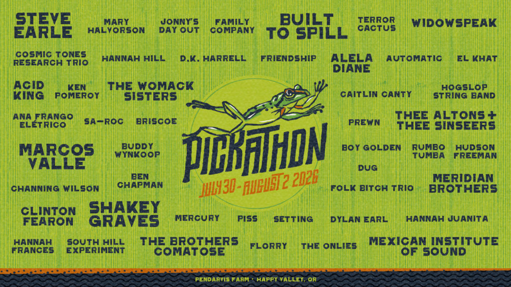 Pickathon 2026 Lineup: Legends & The Future